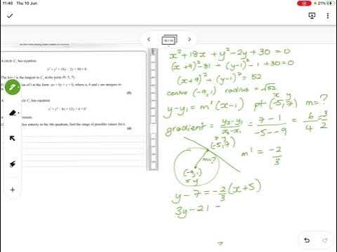 Question 11 AS maths October 2020 Edexcel - YouTube