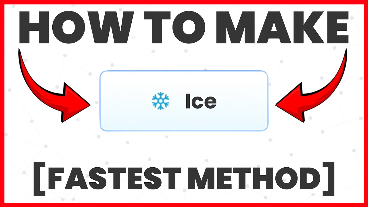 How To Make Ice In Infinite Craft (2025) FASTEST METHOD - YouTube