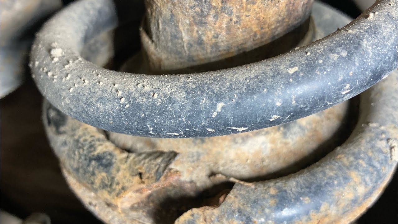 2009 Subaru Outback rear spring and strut replacement - YouTube