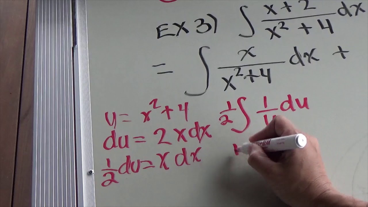 Basic Integration Techniques Part 4 - YouTube