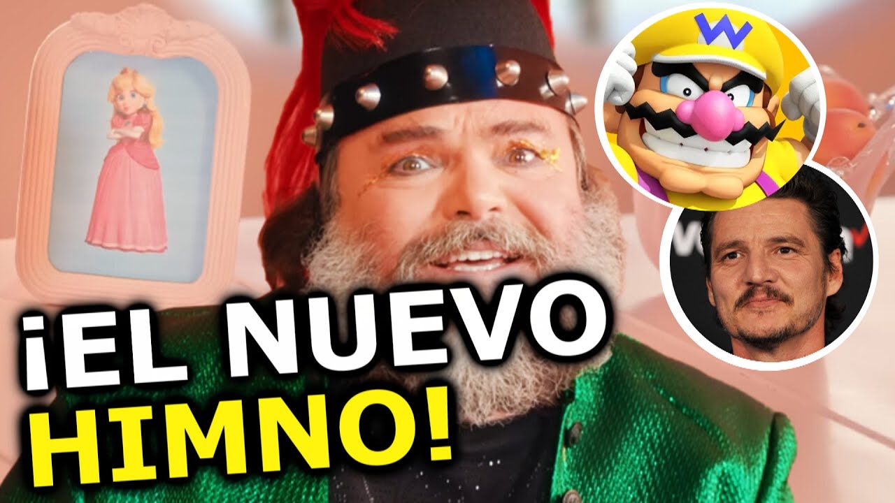 Jack Black - Peaches The Super Mario Bros. Movie - REACCION ¿PEDRO ...