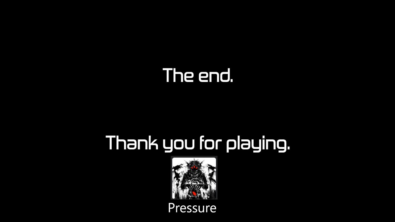 I Escaped Roblox Pressure (Ending Cutscene) - YouTube