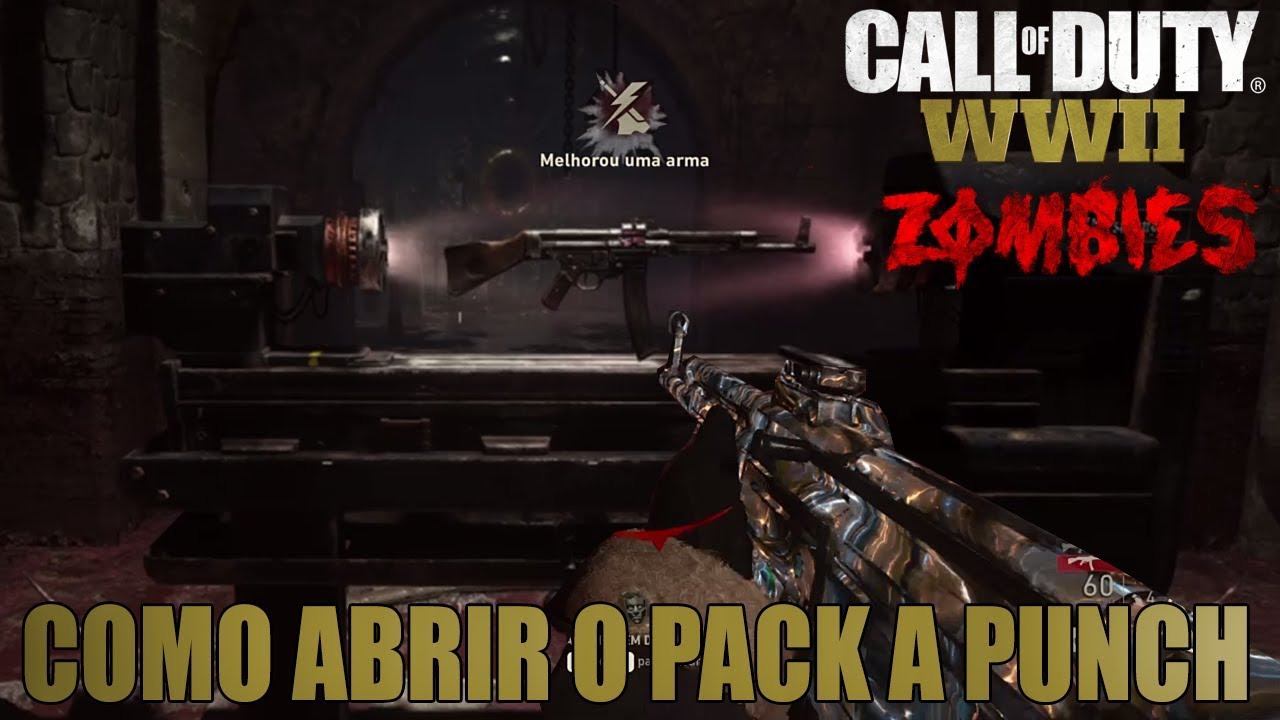 Como abrir o Pack a punch - O Último Reich - COD WW2 Zombies - YouTube