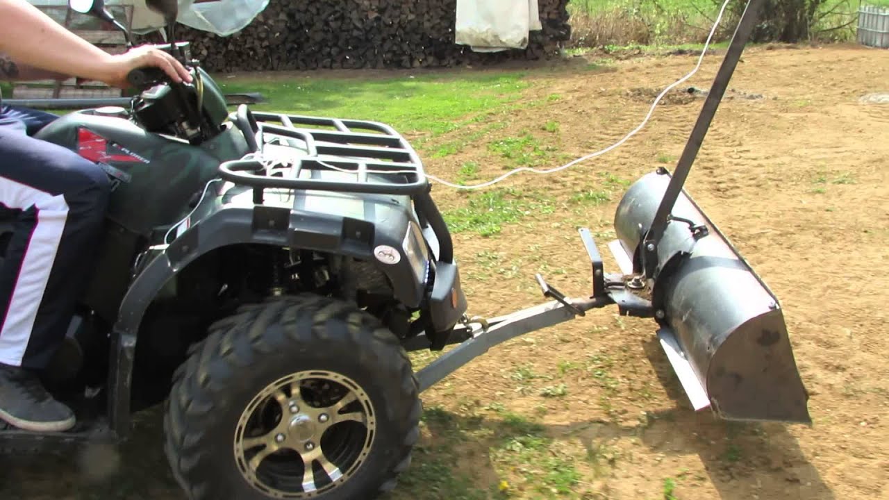 Quad Schneeschild Selber Bauen