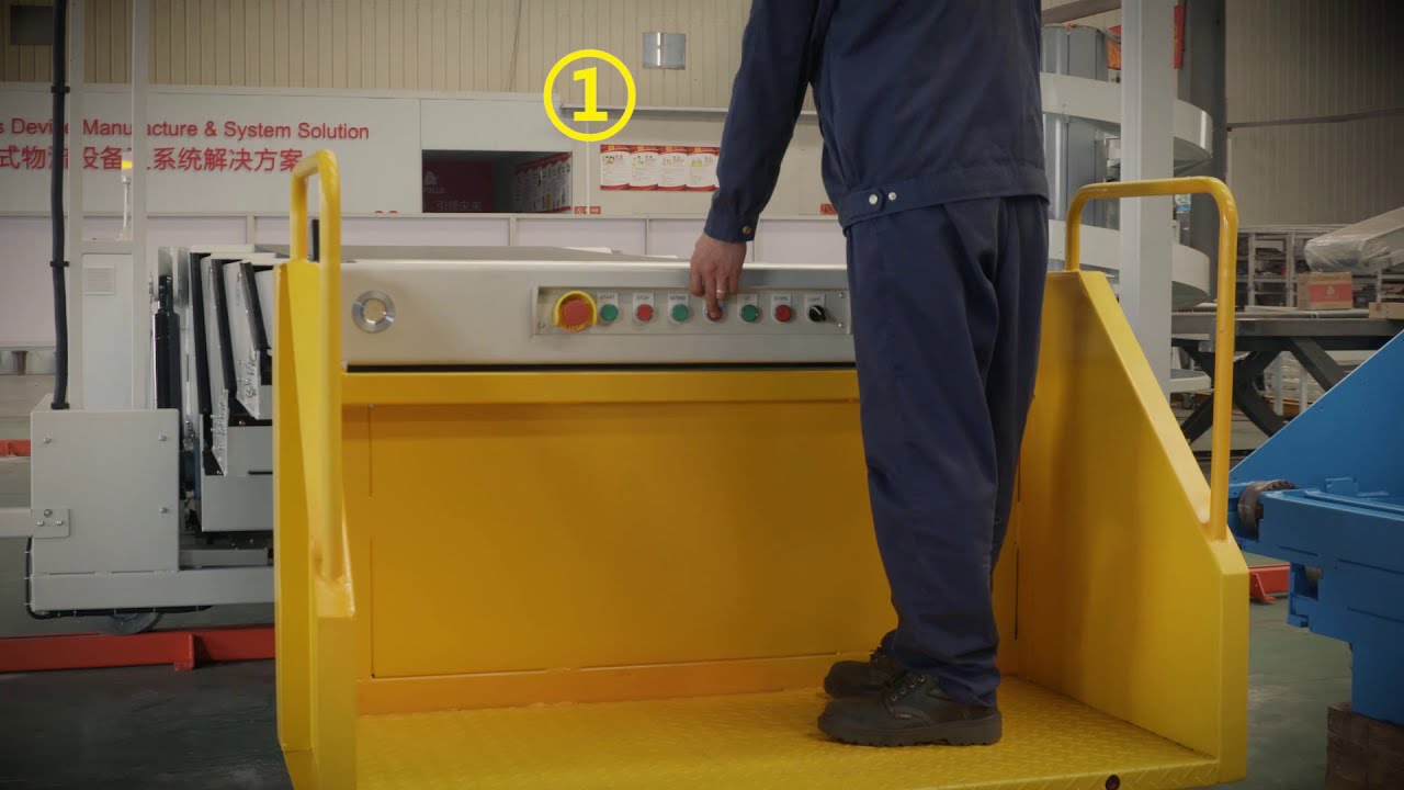 Telescopic Belt Conveyor for multiple loading doors - YouTube