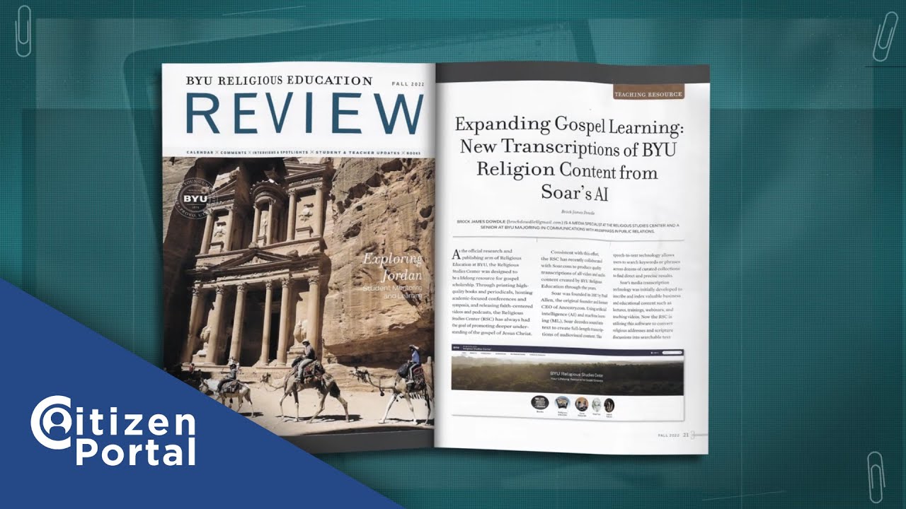 Soar.com with BYU Religious Education - YouTube