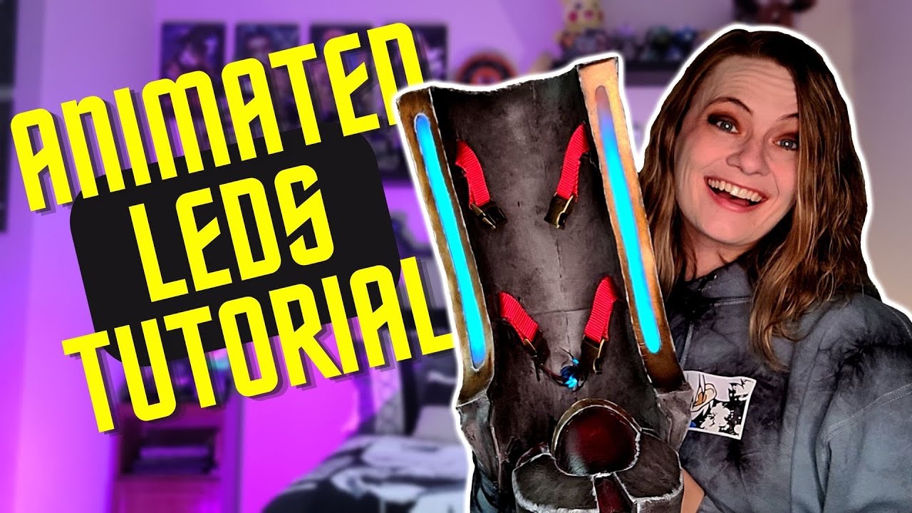 How to Make ANIMATED LED Circuits for Cosplays - YouTube