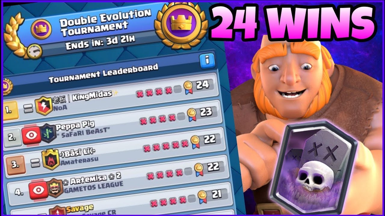 Top 1 in Double Evolution Tournament with Giant Graveyard.! - YouTube