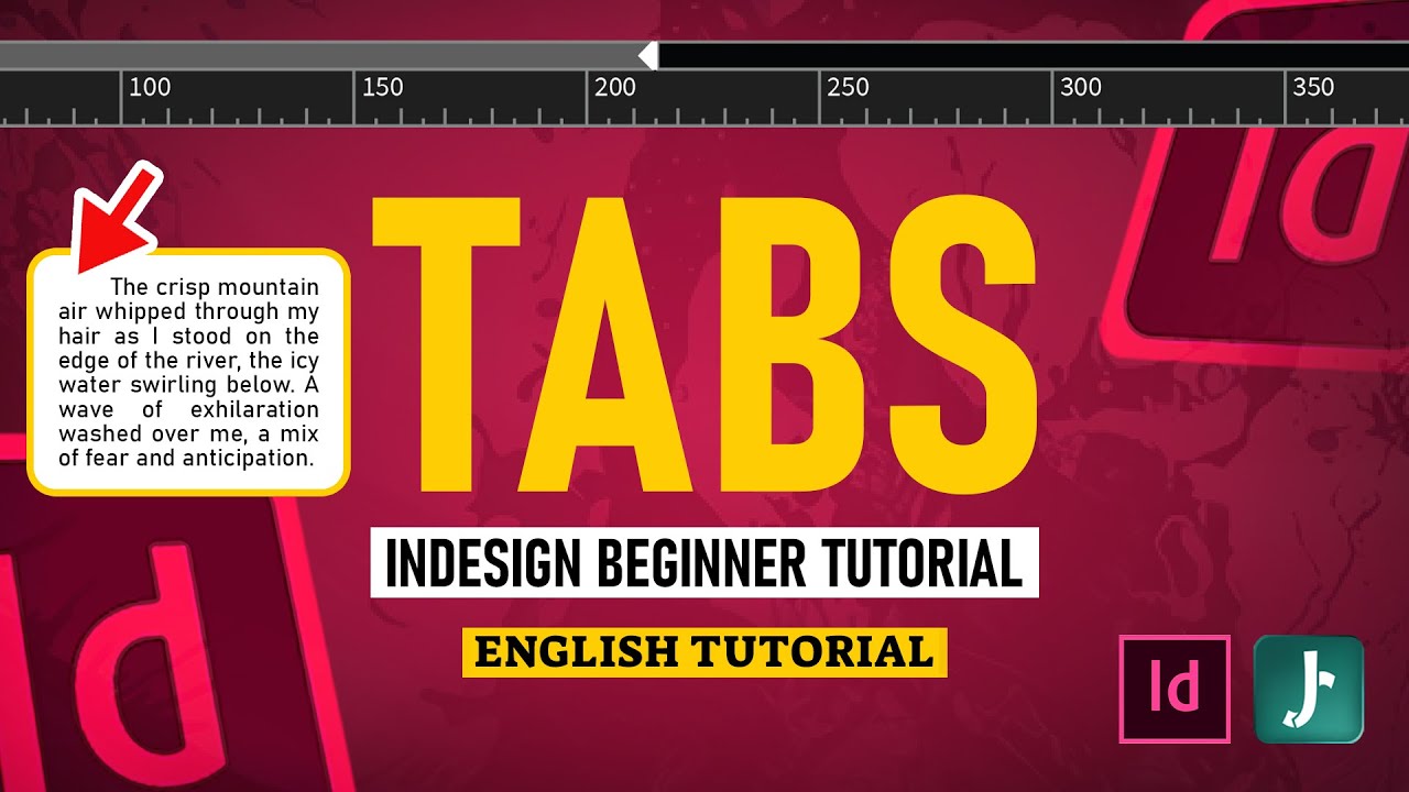 Learn InDesign Tabs: A Beginner's Tutorial - YouTube
