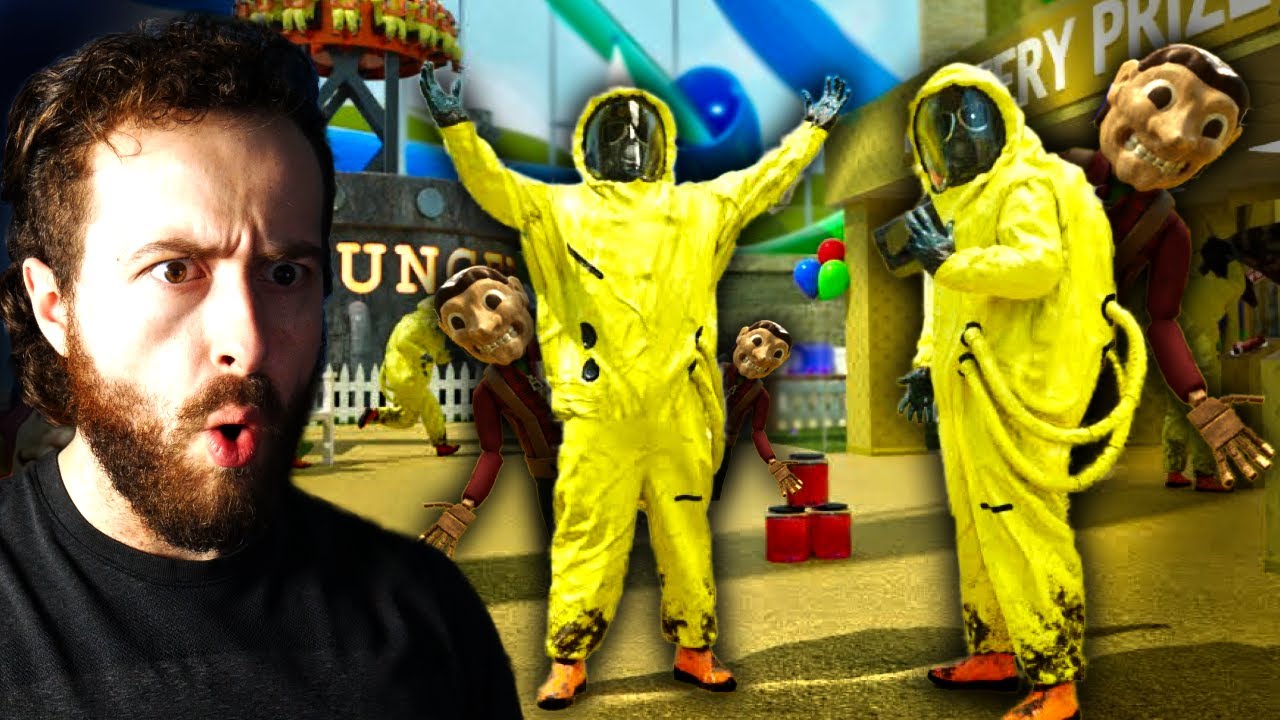 There's a THEME PARK in the Backrooms?! | Return to Render (Reaction ...