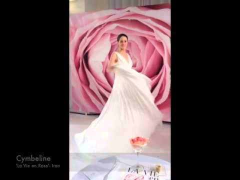 Cymbeline Paris 'La Vie en Rose' 2015 Collection at Couture Show - YouTube