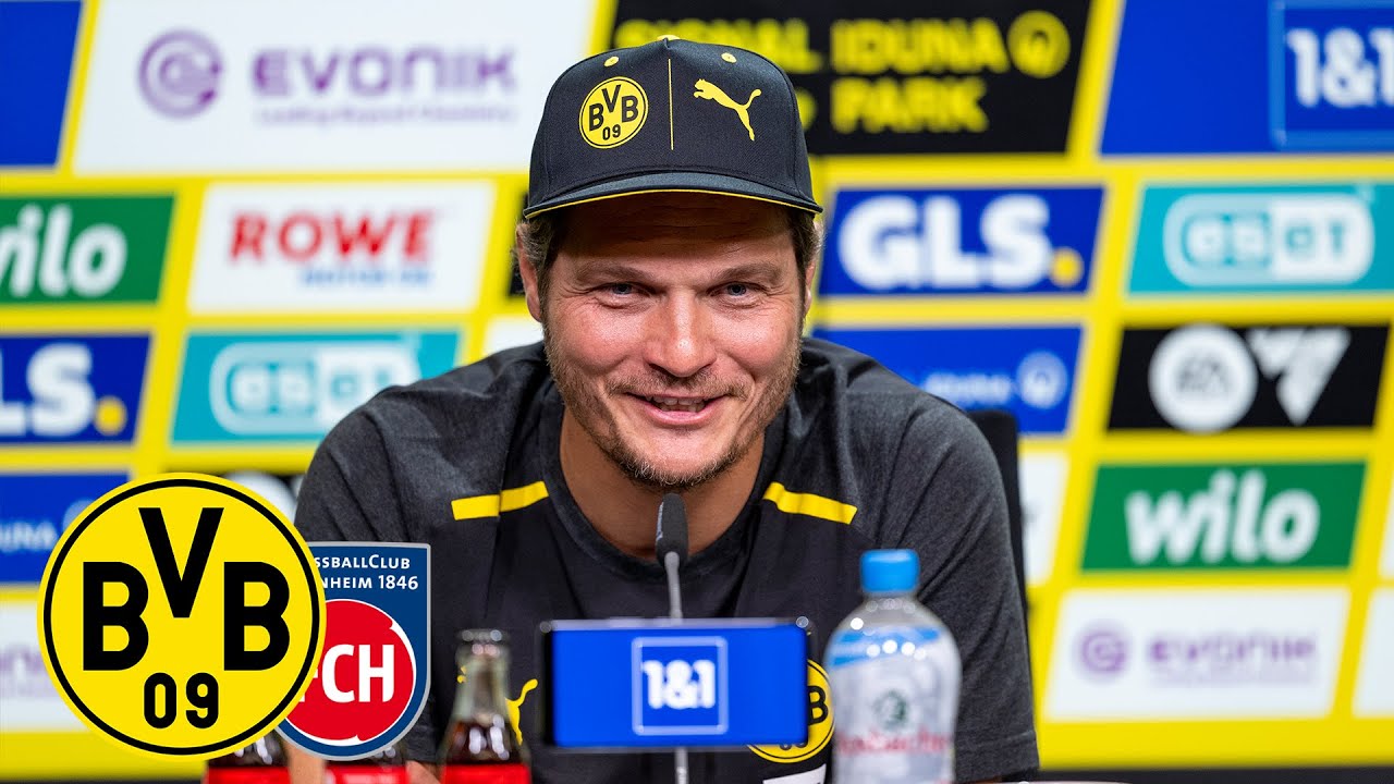 "Wir wollen uns deutlich steigern!“ | PK mit Edin Terzic | BVB - 1. FC ...