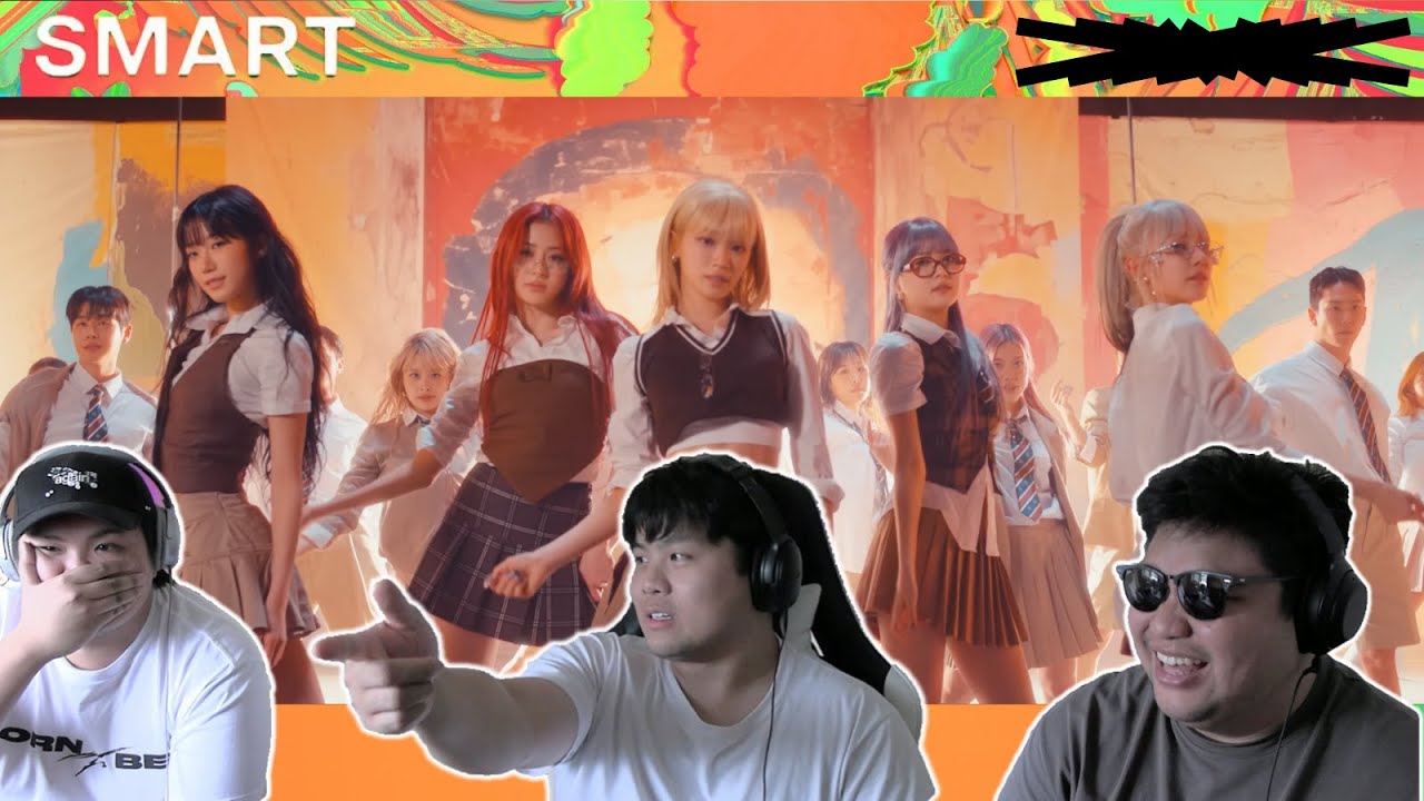 LE SSERAFIM (르세라핌) 'Smart' OFFICIAL MV REACTION (TITLE TRACK POTENTIAL ...