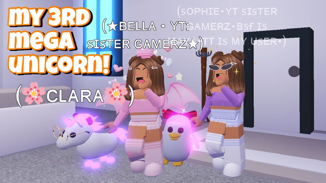 MAKING A MEGA UNICORN WITH OUR FRIENDS IN ADOPT ME! ROBLOX - YouTube