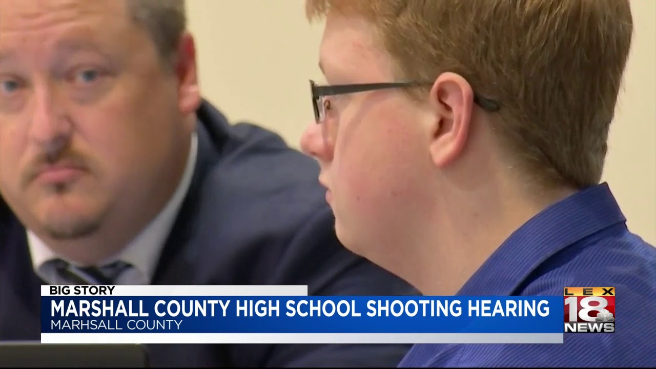 Marshall County High School Shooting Hearing - YouTube