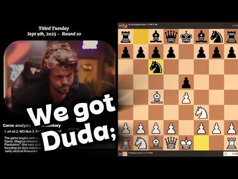 Magnus Carlsen vs. Jan-Krzysztof Duda: The Italian Game (Giuoco Piano)