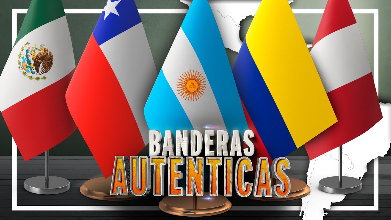 Las 6 banderas MÁS ORIGINALES de América Latina - YouTube
