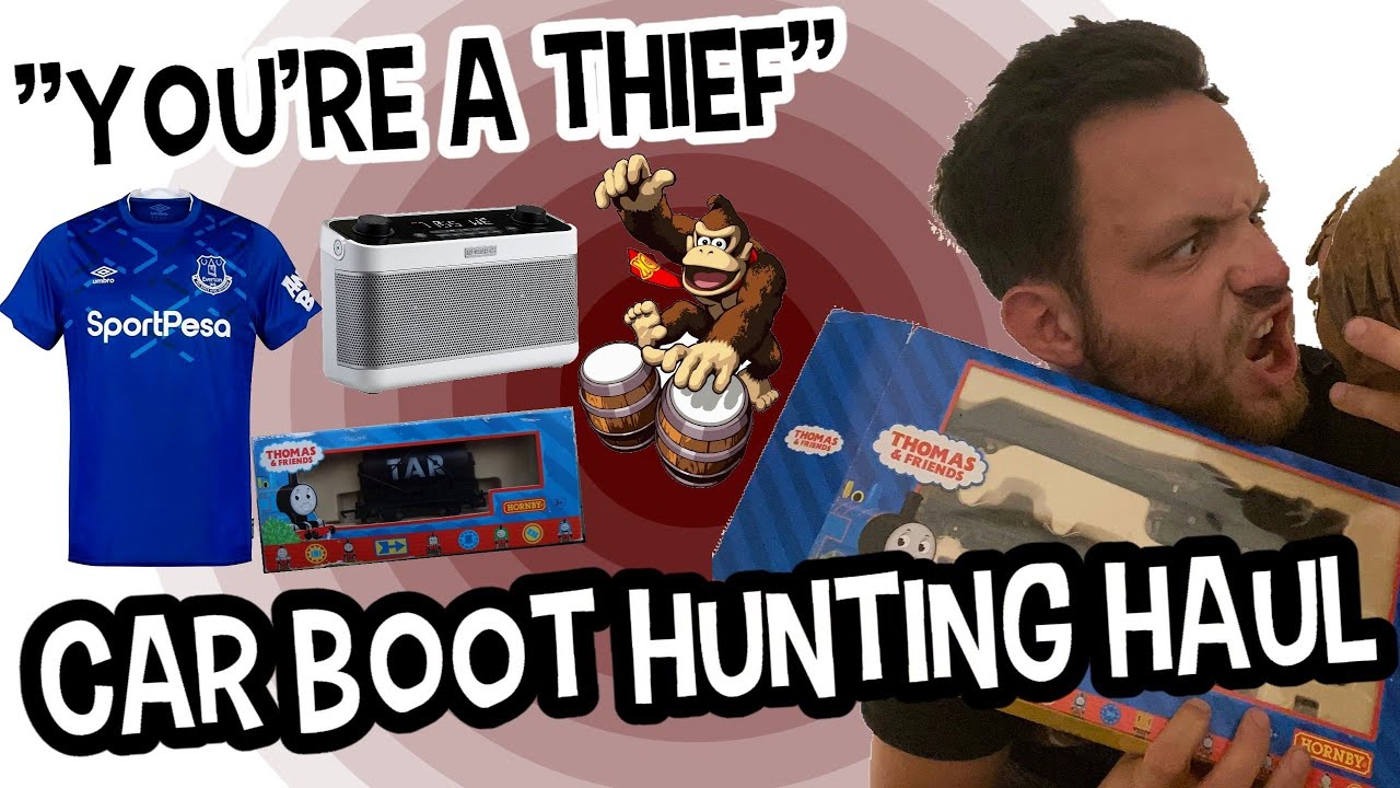 CAR BOOT HUNT HAUL | "YOU'RE A THIEF" ACCUSED OF STEALING | £600 STOCK ...