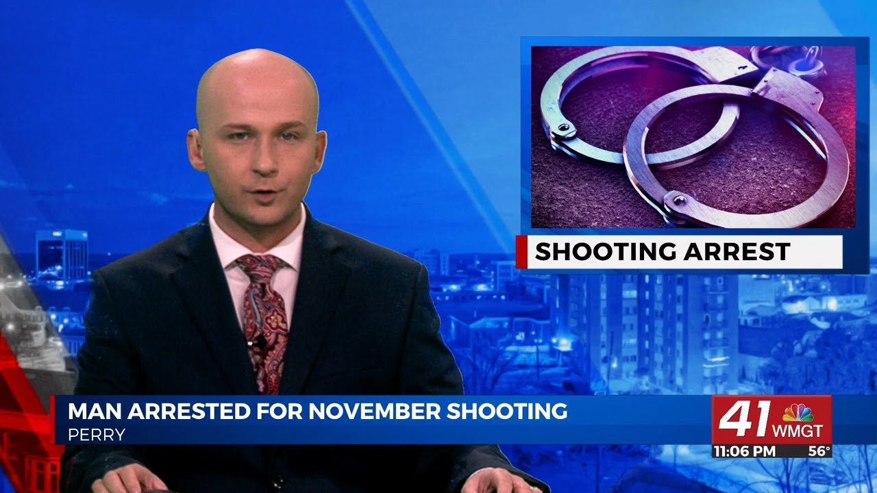 Perry Police: 1 in custody in connection with November shooting - YouTube