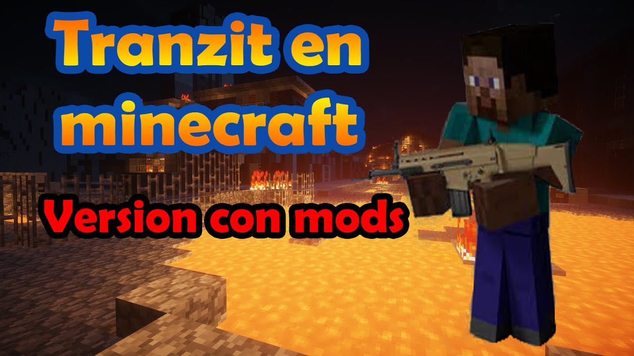 Minecraft: Tranzit Zombies Black Ops 2 (MODS) | Mapa aventuras PvE ...
