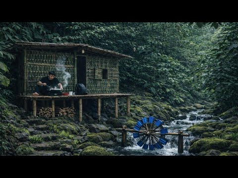 2 HARI CAMPING FISHING DI SUNGAI KERING | MEMBUAT KINCIR AIR, MENANGKAP IKAN & BERMALAM SENDIRIAN