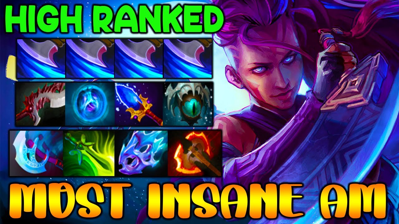 MOST INSANE CARRY ANTI MAGE - HIGH RANKED TEAM FIGHT - DOTA 2 GAMEPLAY ...