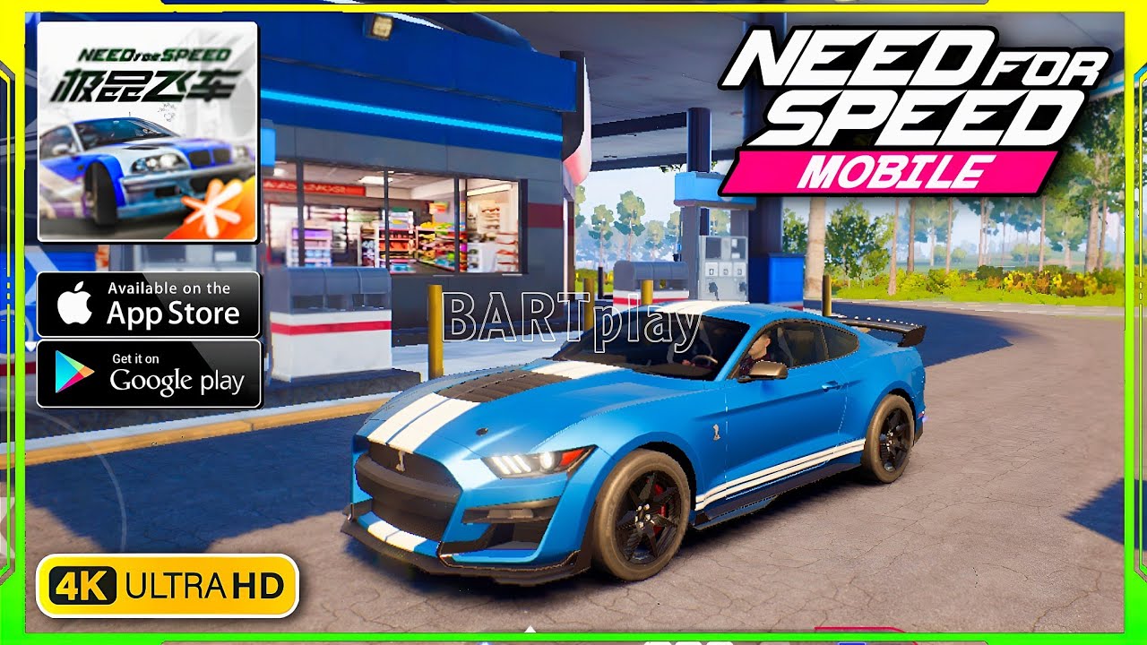 Need for Speed Mobile Shelby GT500 (4K) Max Graphics Gameplay ...