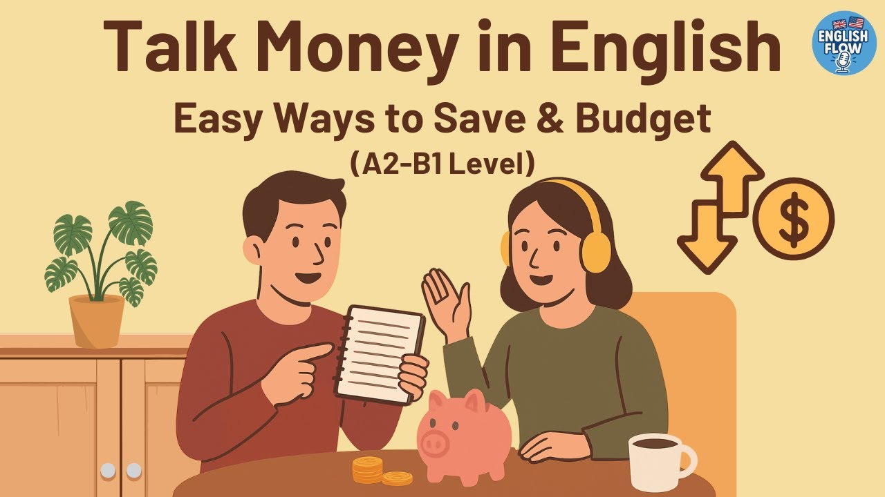 English Podcast for Beginners (A2–B1) | Let's Talk About Money 💰 Easy ...