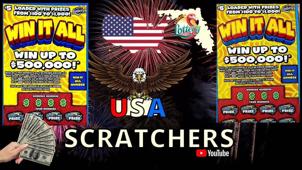 $5 Win it all | Florida Lottery Scratch off Ticket | Scratch off #98 - YouTube
