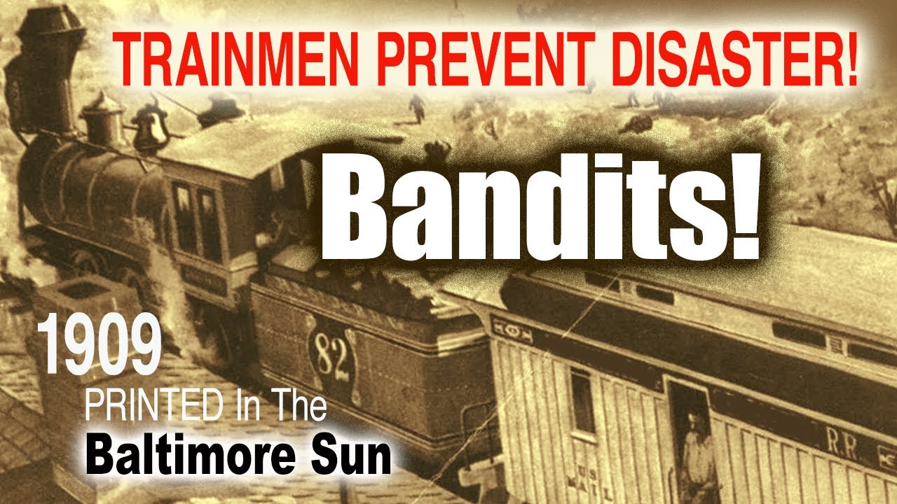 Bandits Imperil Train - YouTube
