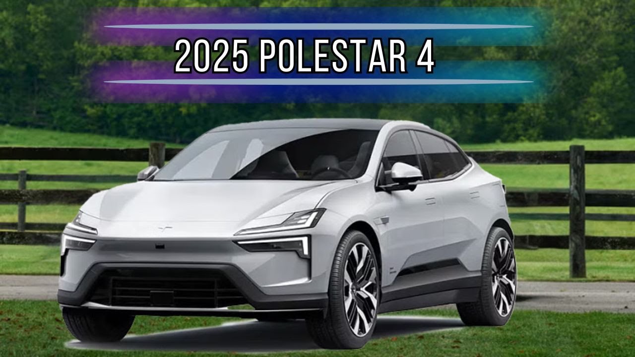 2025 Polestar 4 in Snow White with Performance Pack - YouTube