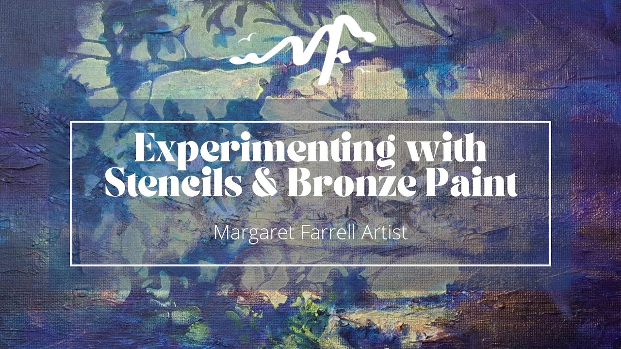 Playing with New Techniques with Margaret Farrell Artist - YouTube