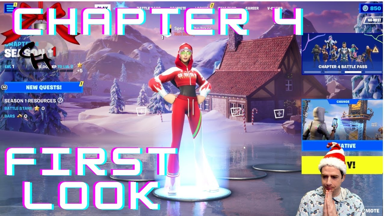 Fortnite Chapter 4 First look! - YouTube