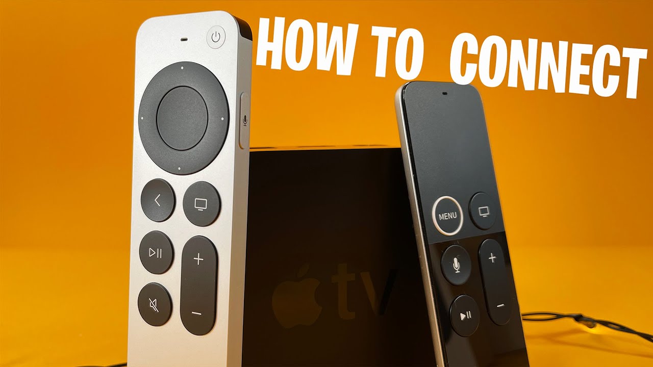 Apple TV 2021 Remote Connect - How to Pair Apple TV 2021 Remote - YouTube
