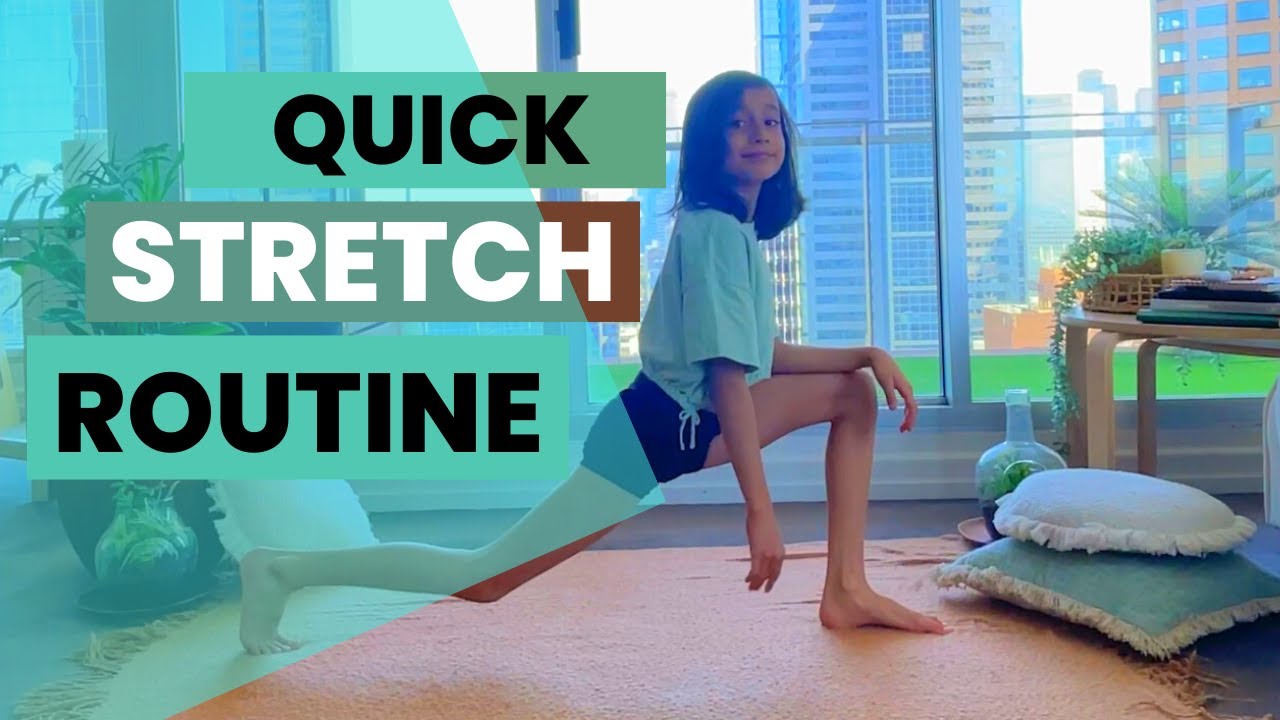 Quick Stretch routine - YouTube