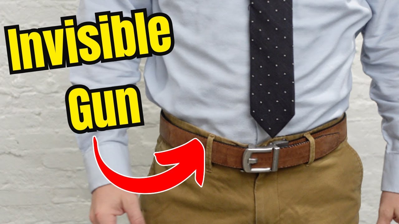 Conceal Carry in a Tucked in Shirt - YouTube