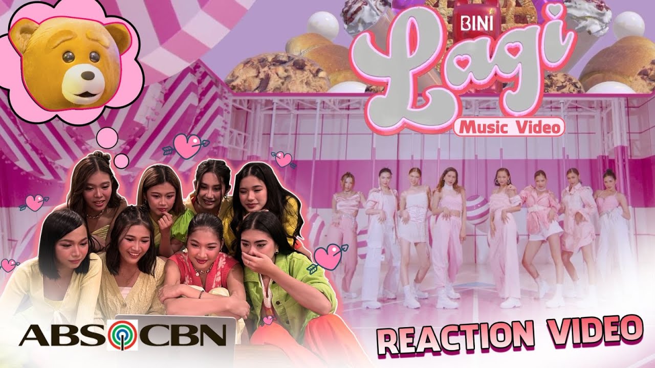 #BINI : BINI Reacts to 'Lagi' Music Video - YouTube