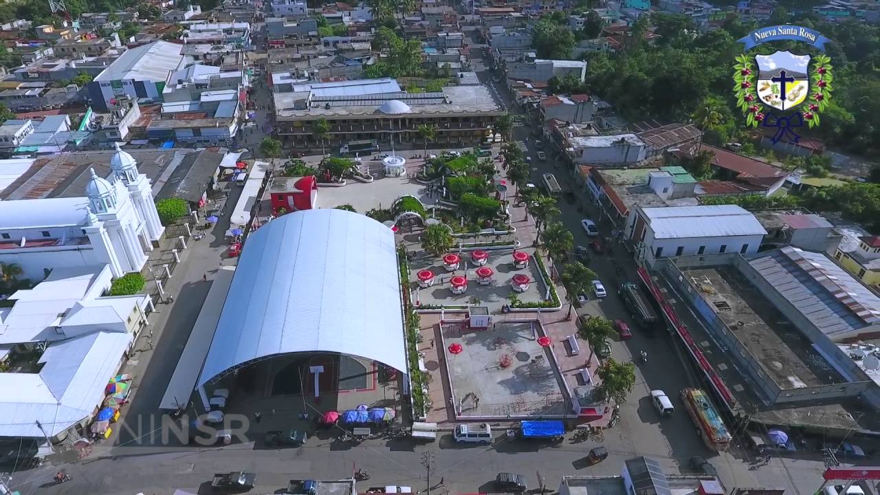 Nueva Santa Rosa Guatemala, desde el cielo. - YouTube