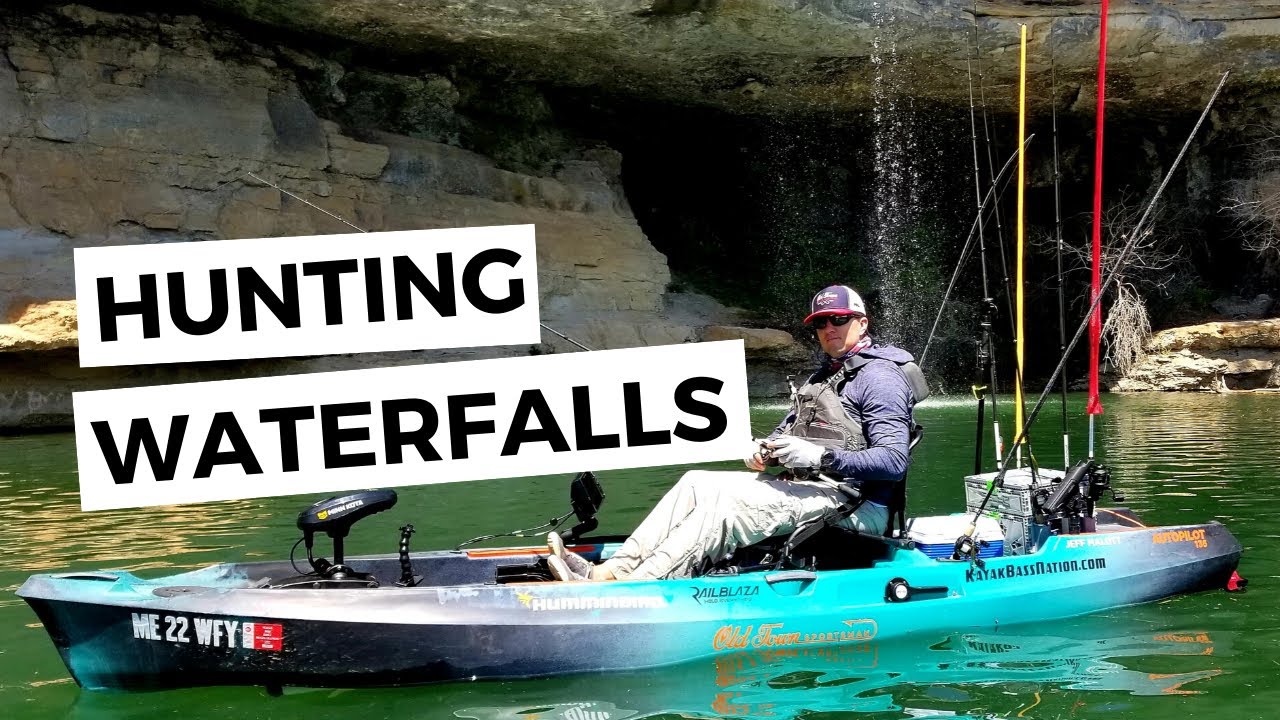Beaver Lake - Kayak Fishing and Waterfalls - Hogscald Hollow - YouTube