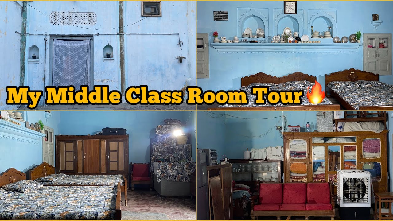 My Middle Class Room Tour| 1 Room Only| Dont Judge me - YouTube