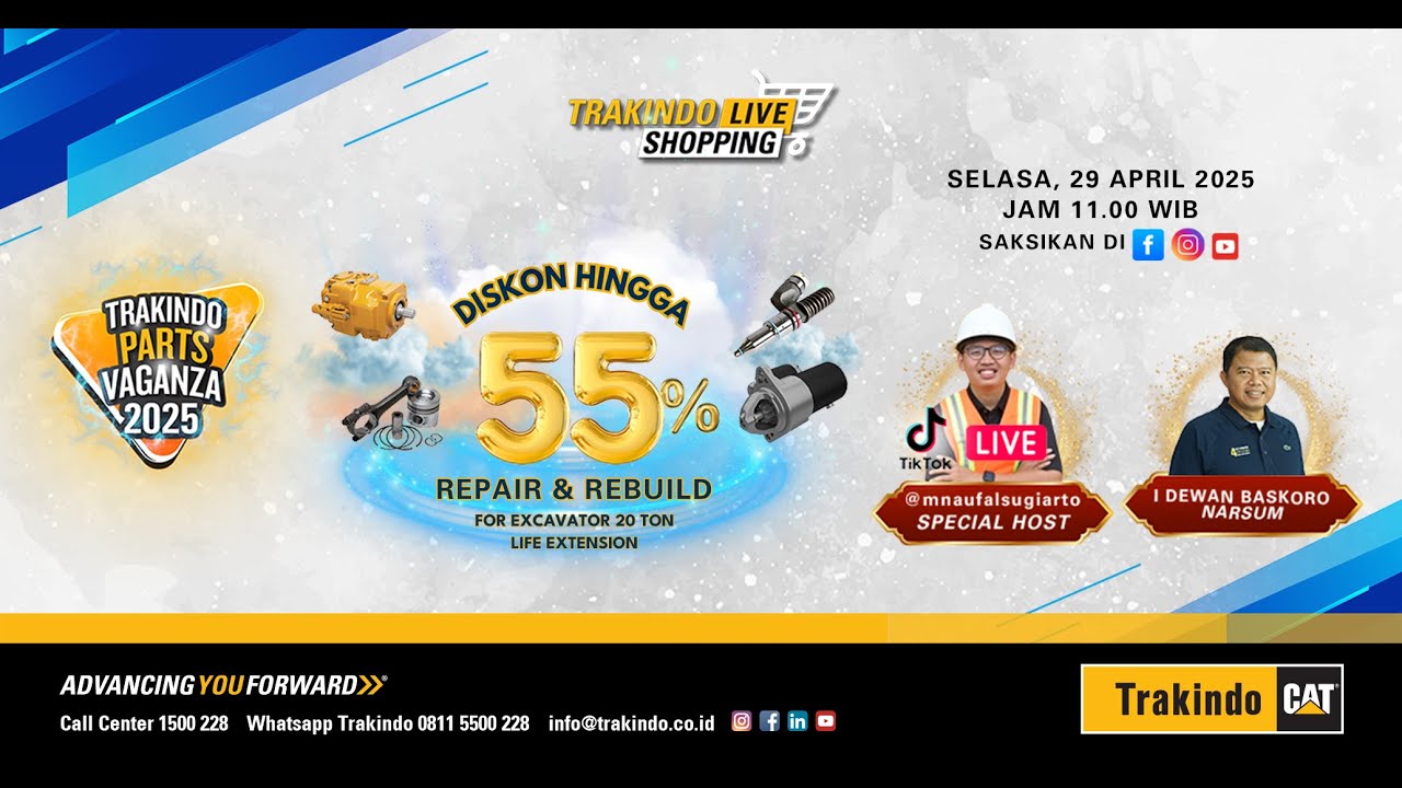 TRAKINDO PARTS VAGANZA LIVE SHOPPING 2025 - YouTube
