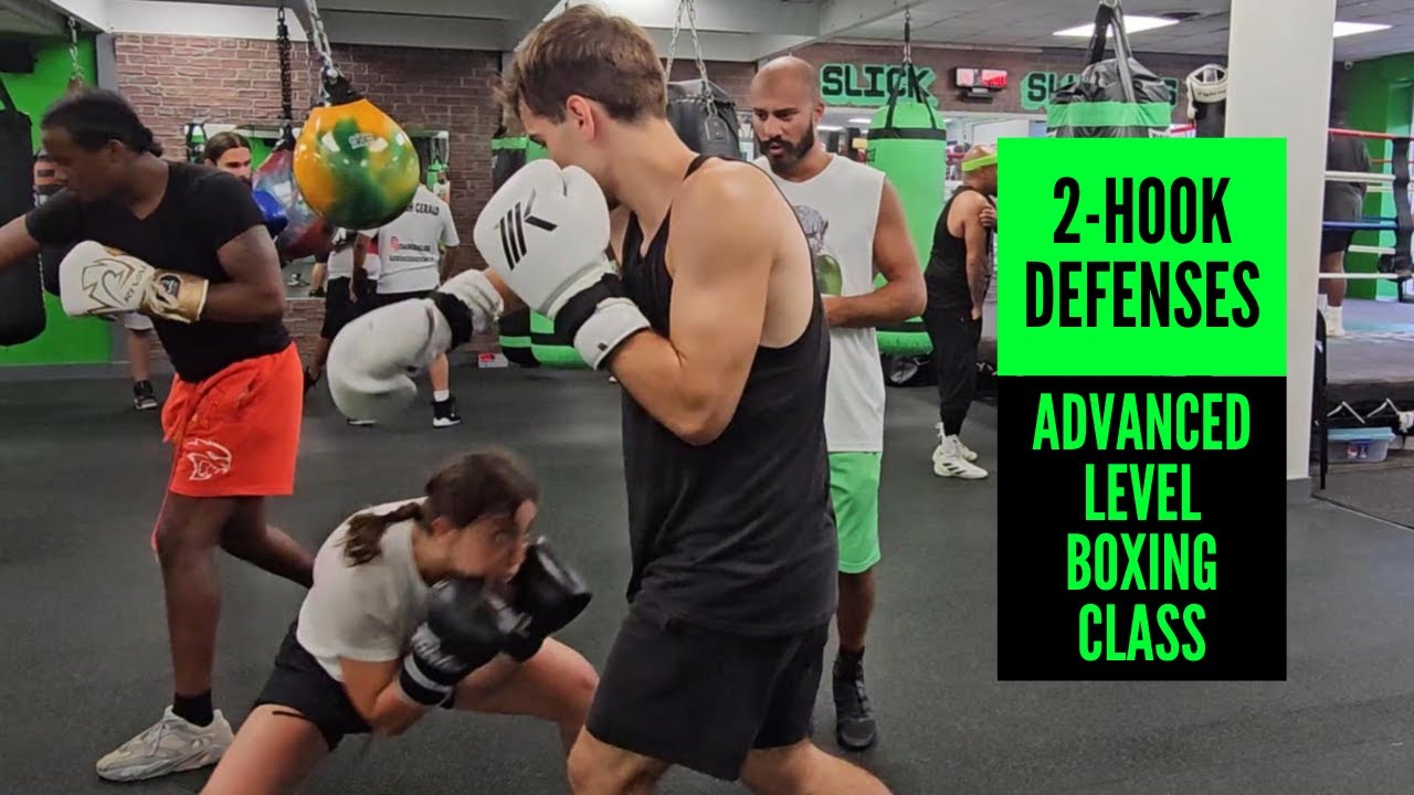 2-Hook Defenses - Advanced Level Boxing Class - YouTube