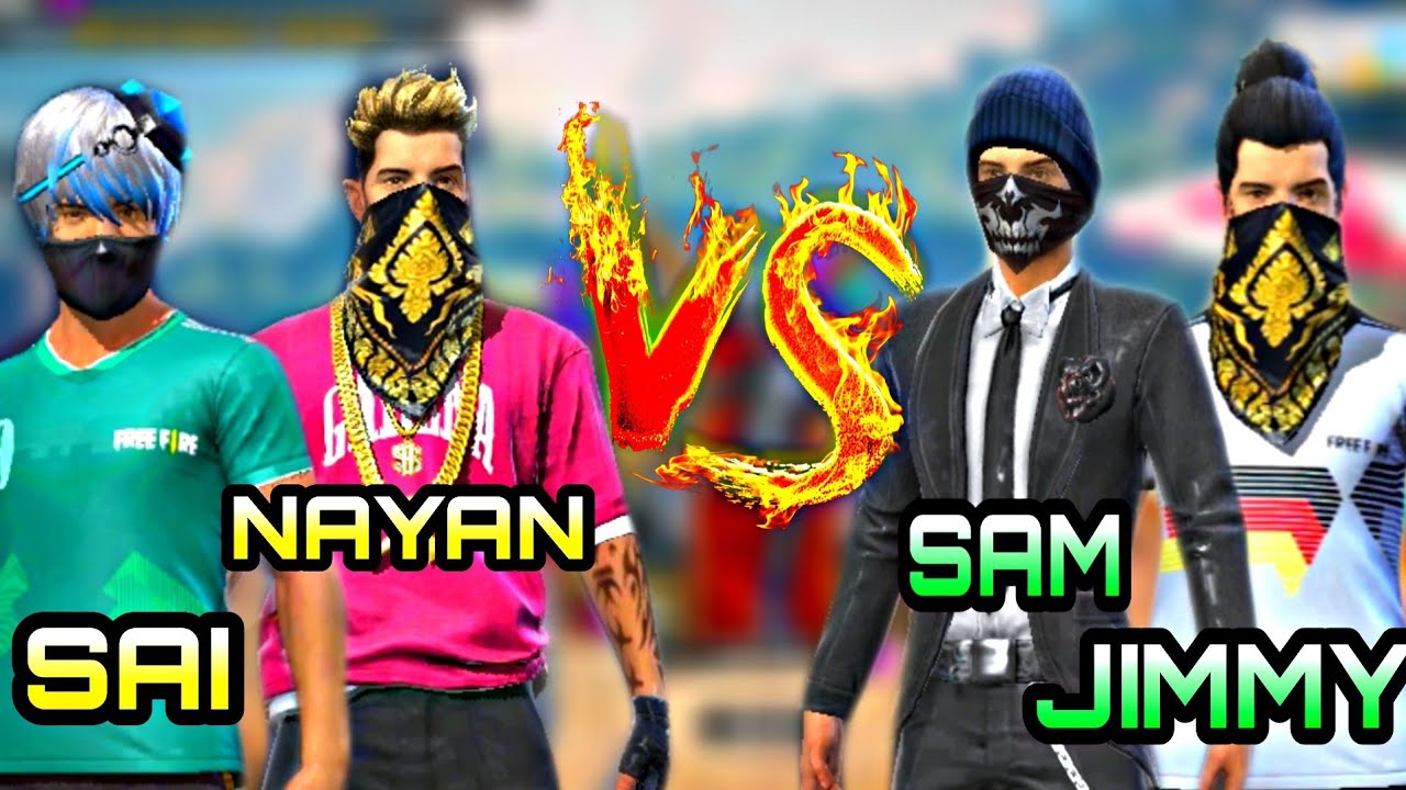 NAYAN,SAI VS SAM,JIMMY BEST VS BEST ASSASSINS PLAYERS - YouTube