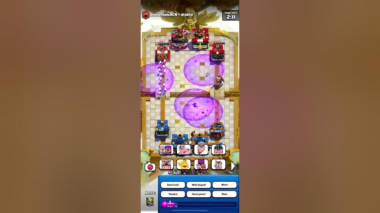 Double Dark Elixir Counter-push #clashroyale #royale #supercell #gaming #nice - YouTube