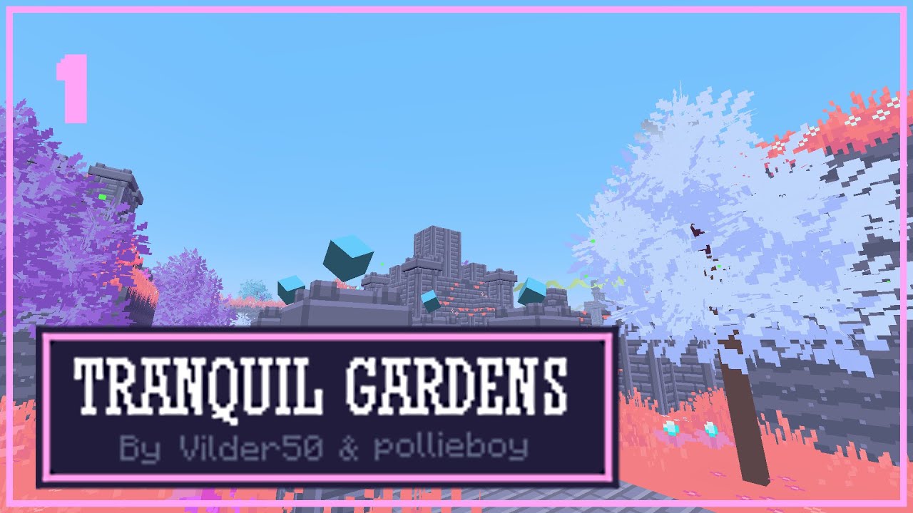 Tranquil Gardens - Minecraft Puzzle Map - 1 - YouTube
