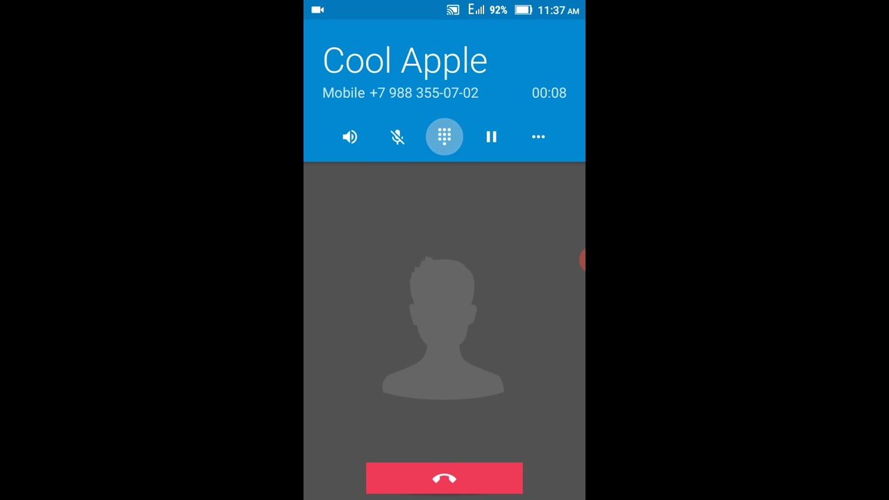 Lenovo A5000 Incoming call / Screen video - YouTube