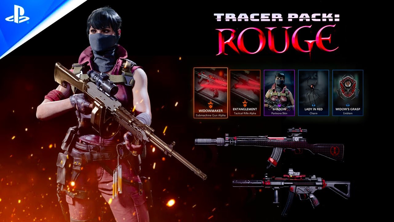 TRACER PACK ROUGE BUNDLE WITH SHADOW PORTNOVA SKIN - WIDOWMAKER ...
