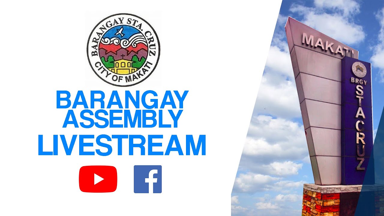 BARANGAY ASSEMBLY 1ST SEMESTER 2021 - YouTube