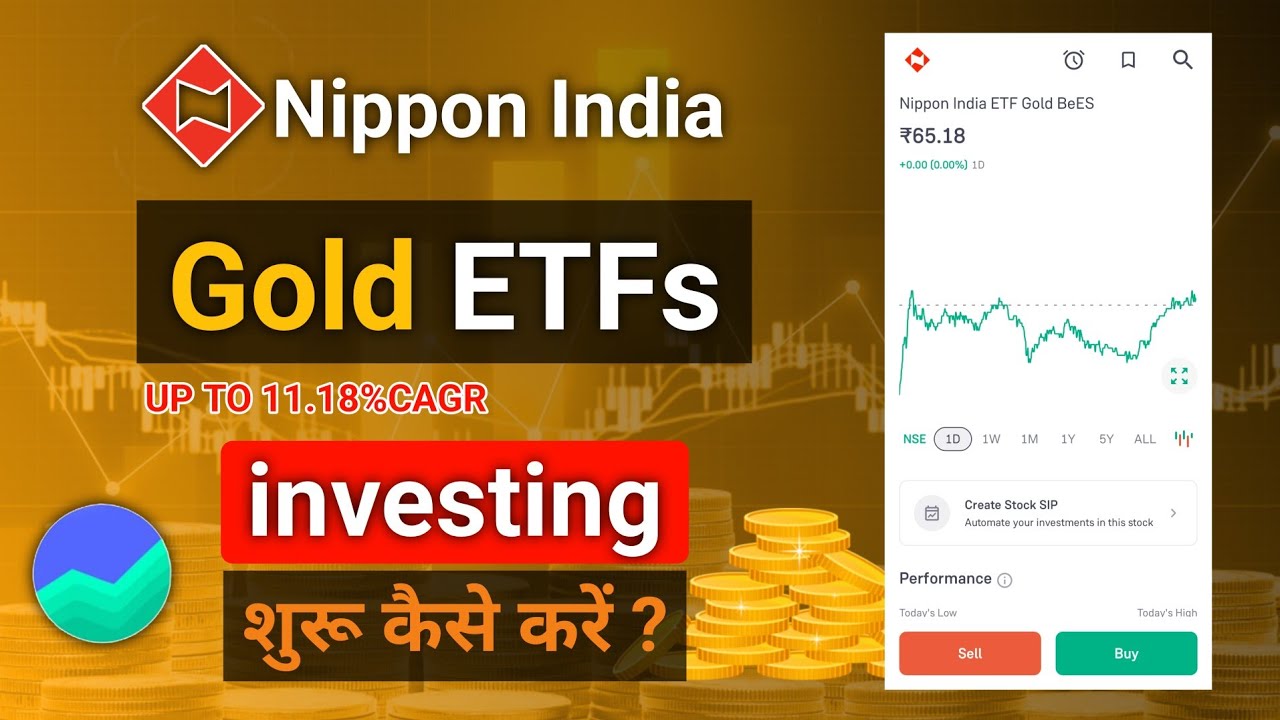 Nippon India ETFs Gold BeES | Gold etf investment | etf me invest kaise ...