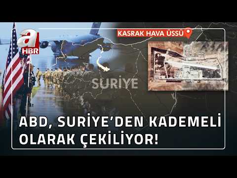 ABD, Karak Hava Üssü'nü Suriye ordusuna devretti! | A Haber